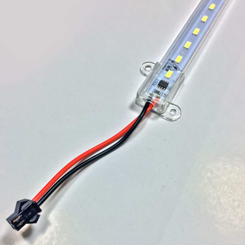 R1220 - Regleta Led 220v de 1 metro con conectores .OFERTA 4 UNIDADES ...